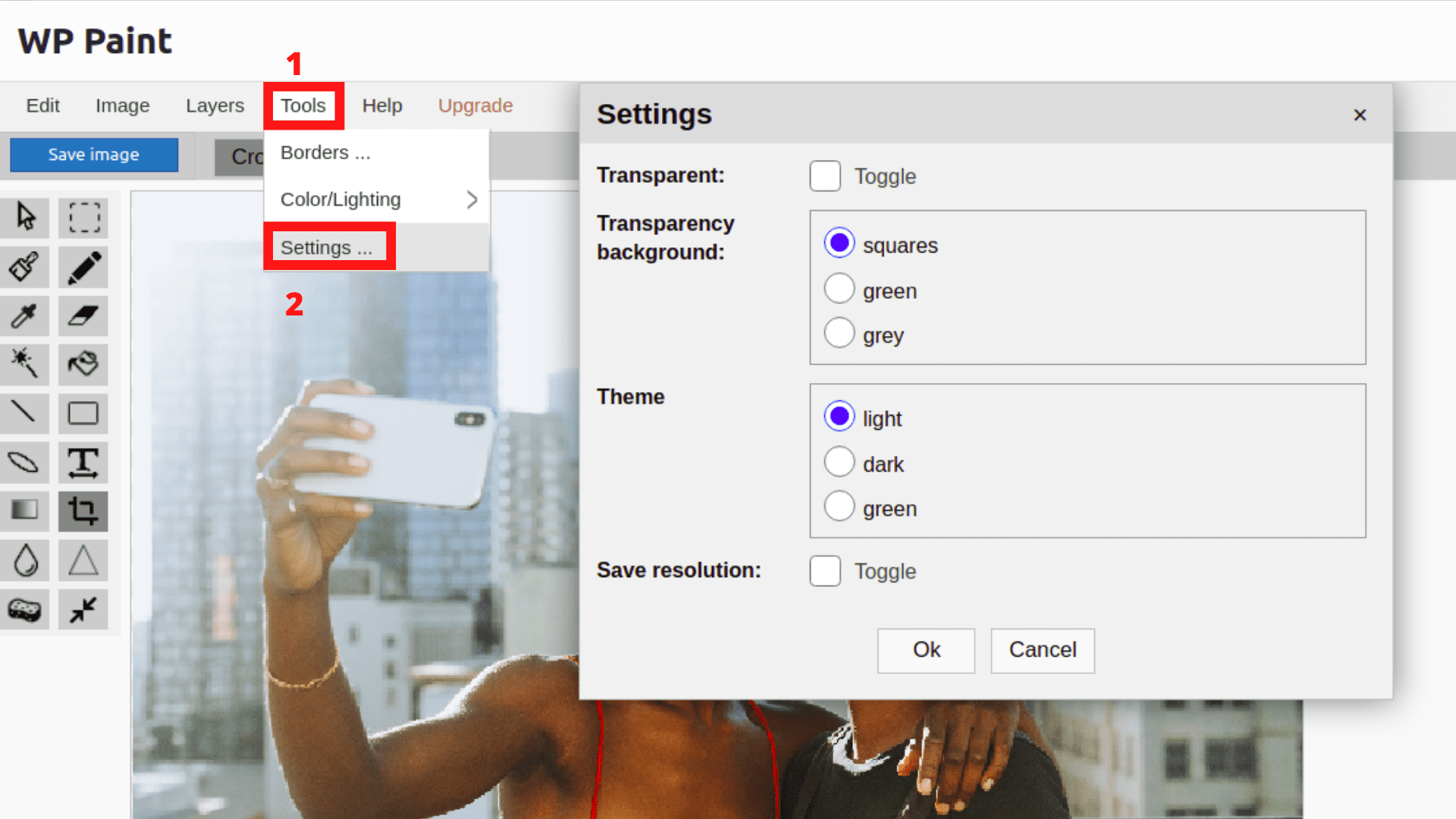 WP Paint Settings - WordPress Image Editor- ZetaMatic