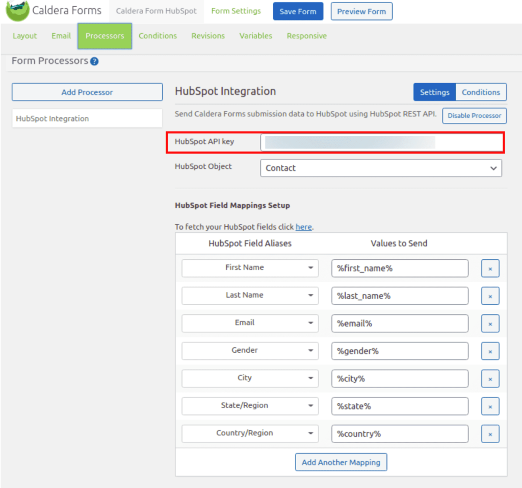 Using The Caldera Forms HubSpot Integration Pro Plugin - ZetaMatic
